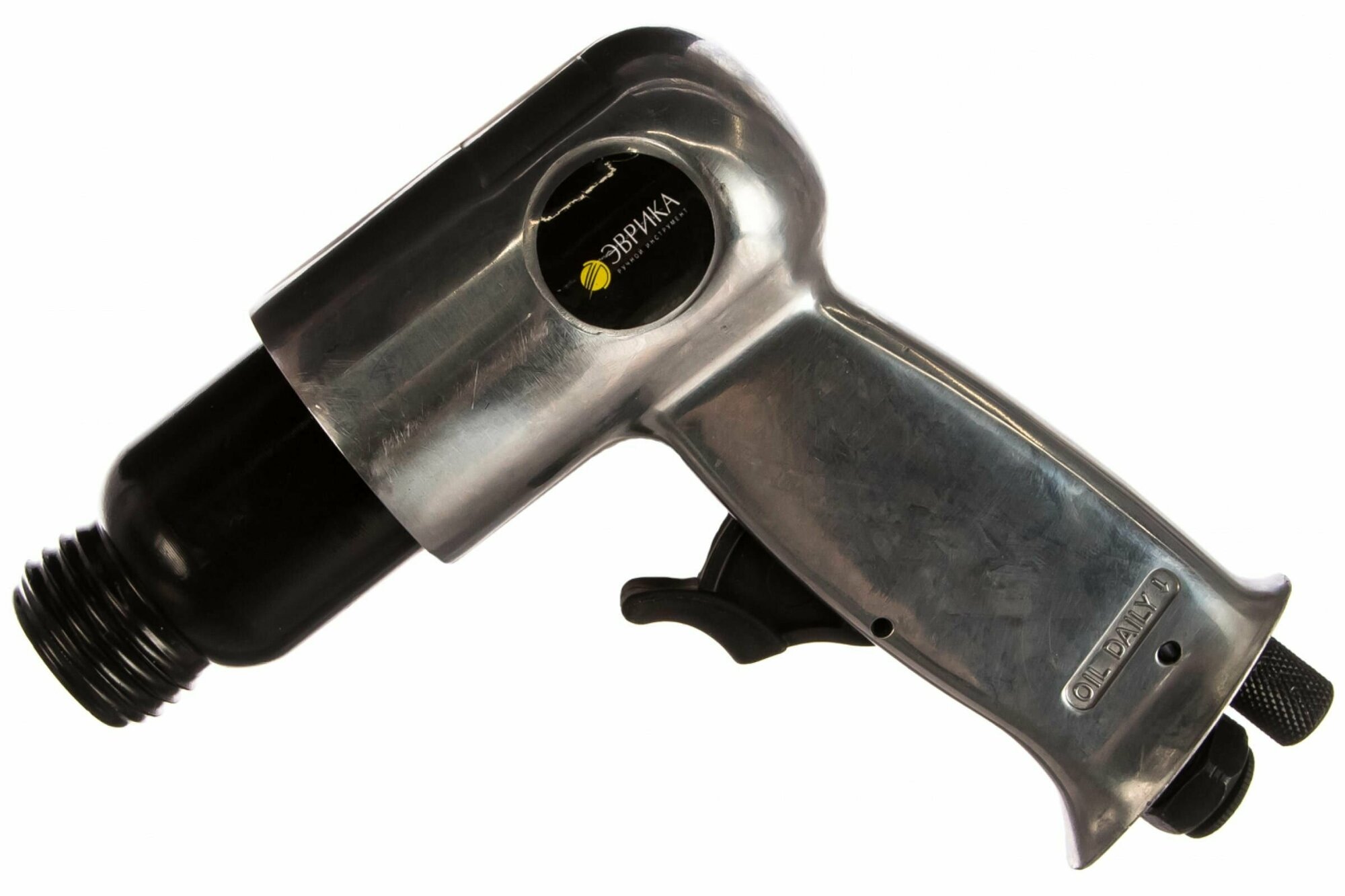 Пневмомолоток с набором зубил 8 предметов 4500 ударов/мин 150мм в кейсе эврика ER-83501K