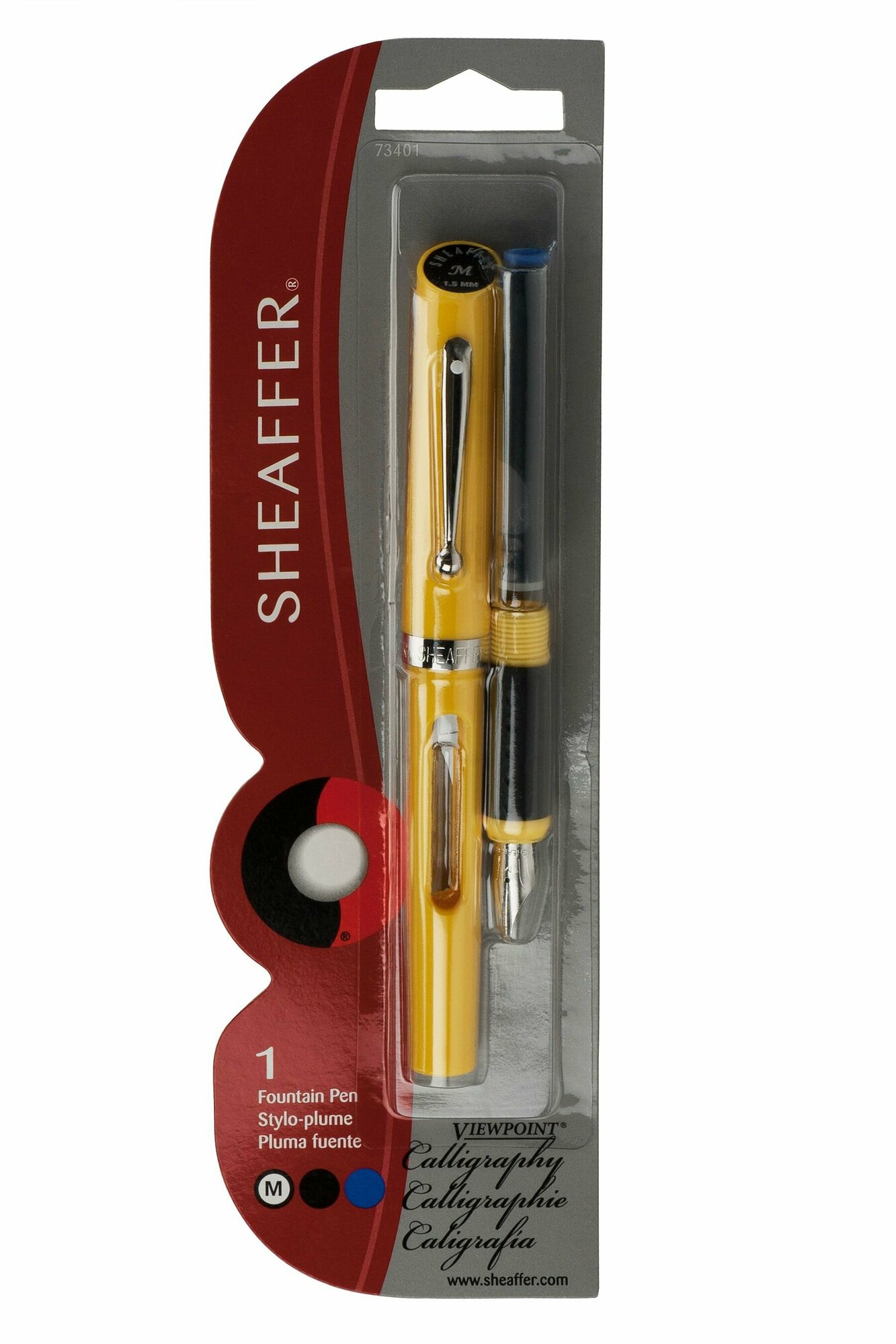 Перьевая ручка для каллиграфии SHEAFFER VPT Yellow, SH 73401