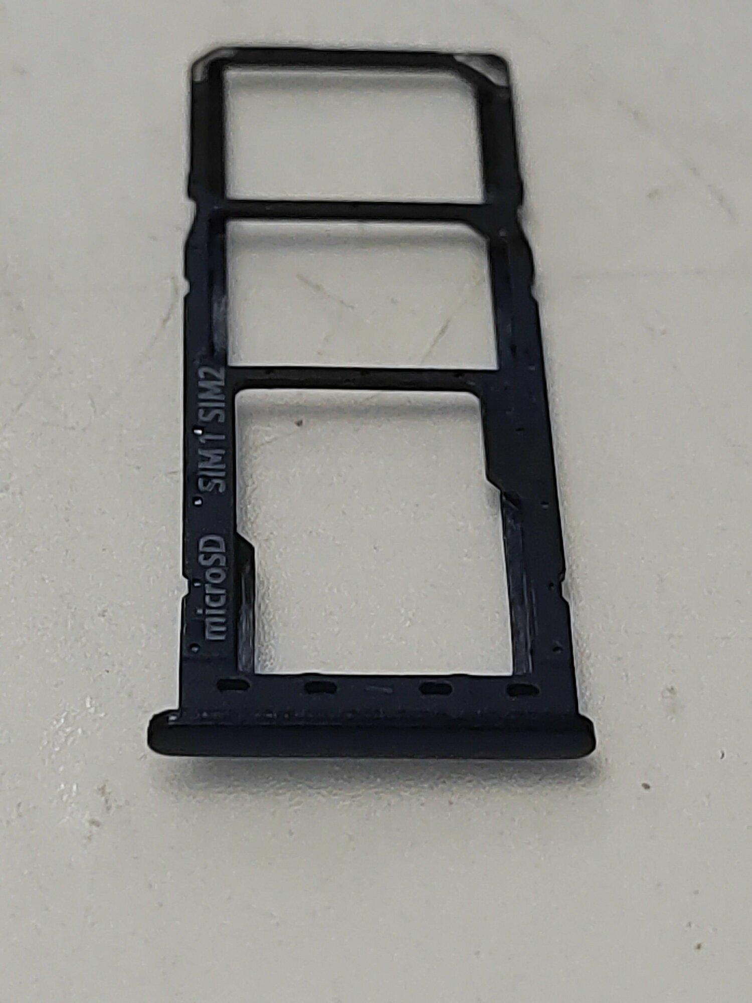 Сим лоток для Samsung a10(a105f) синий