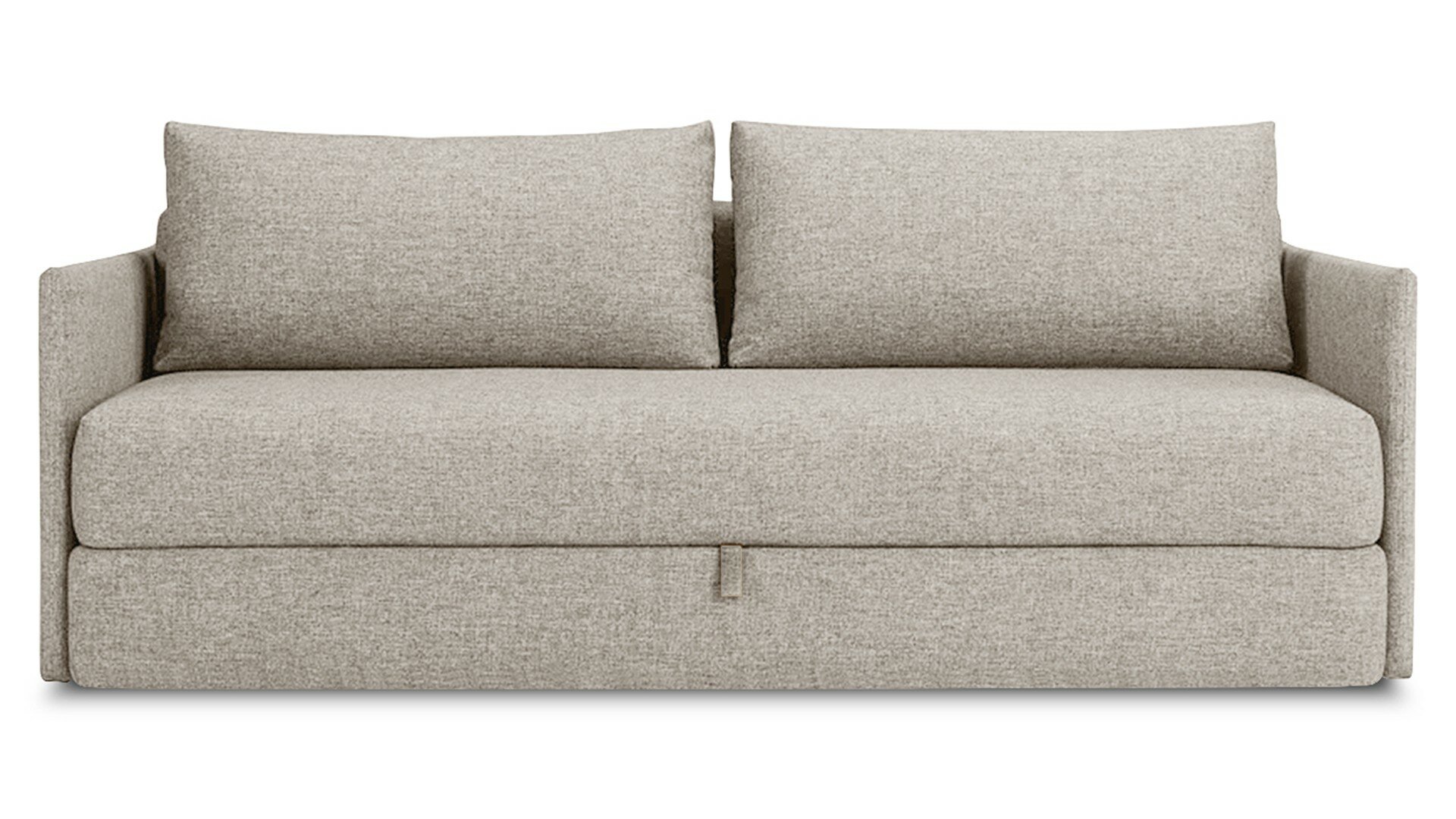Диван Коя Лайт Strong Plus 01 NOW 208x94x80 см, зеленый Рогожка, еврокнижка Фиеста — фото 1