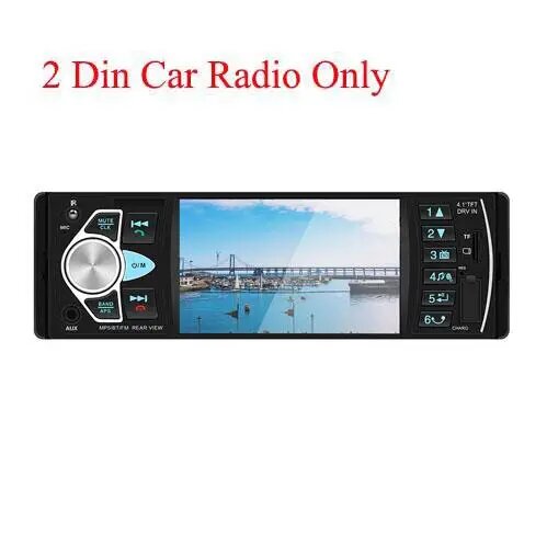 Автомагнитола Podofo 4022d, стерео-система с 4 "mp3-плеером, USB, AUX, FM, камерой заднего вида, Типоразмер 1DIN