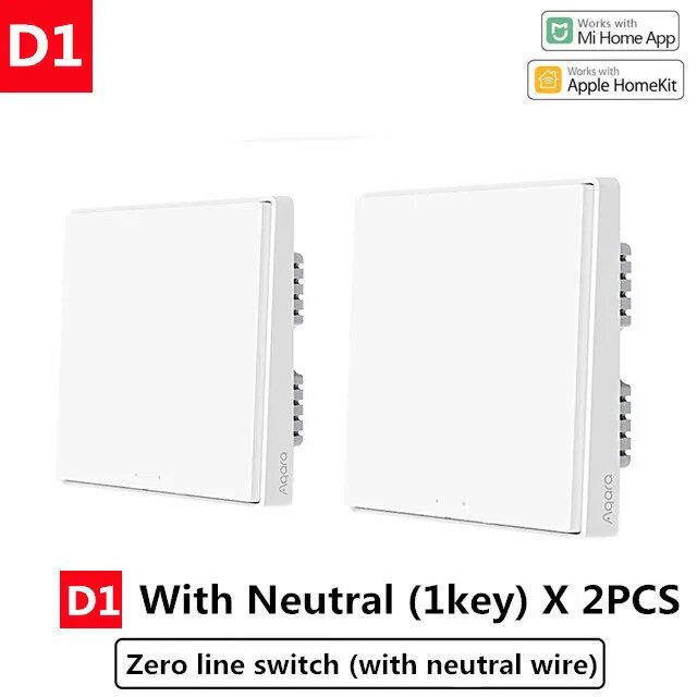 Умный выключатель Aqara D1 Zigbee