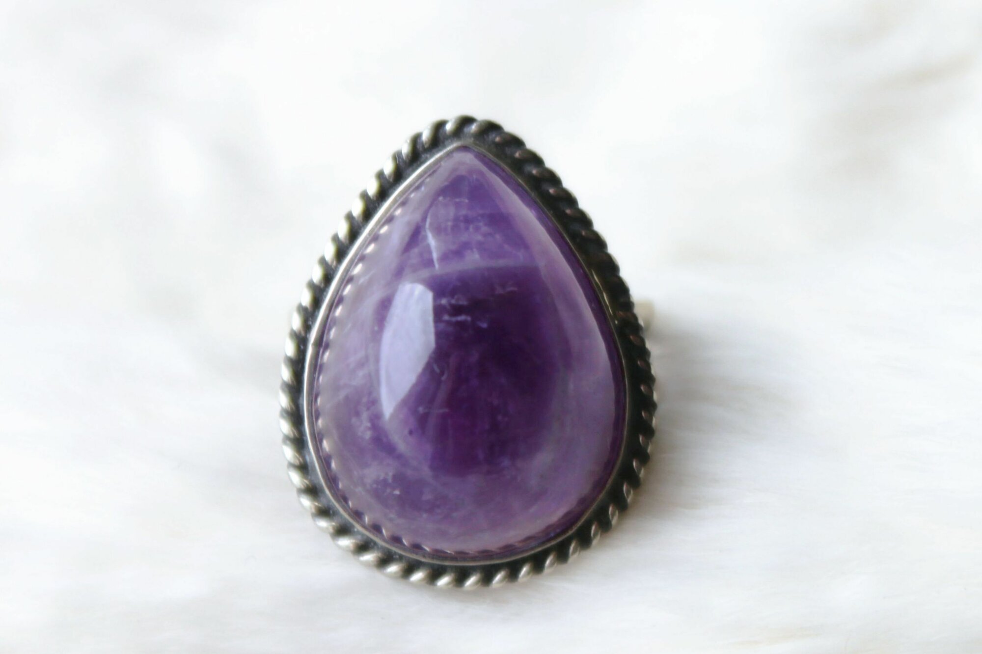 Кольцо, аметист