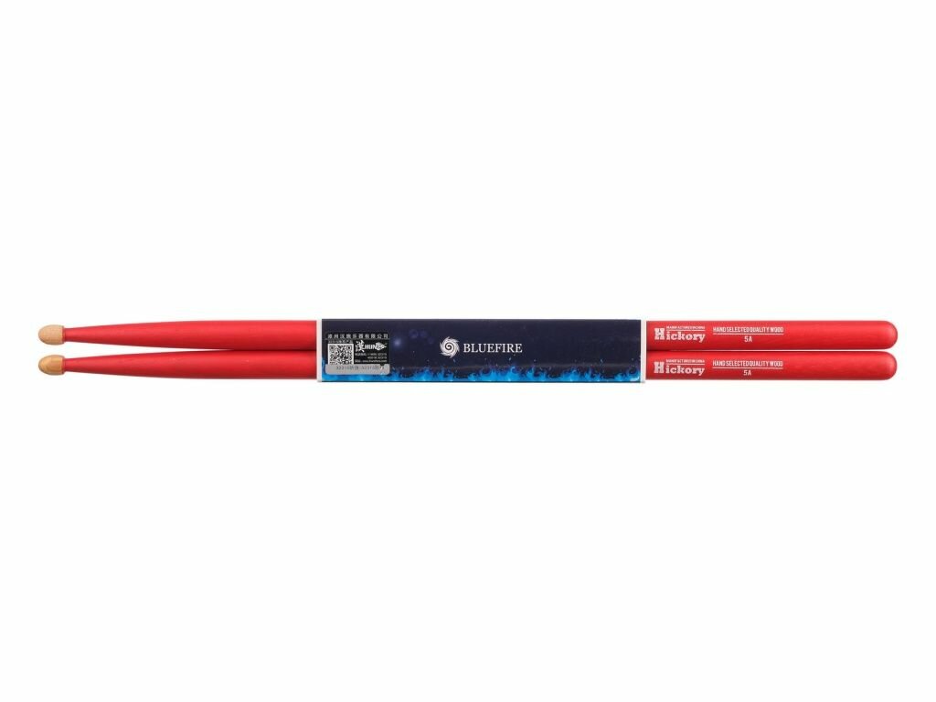 Барабанные палочки HUN Colored Series Bluefire 5A RED