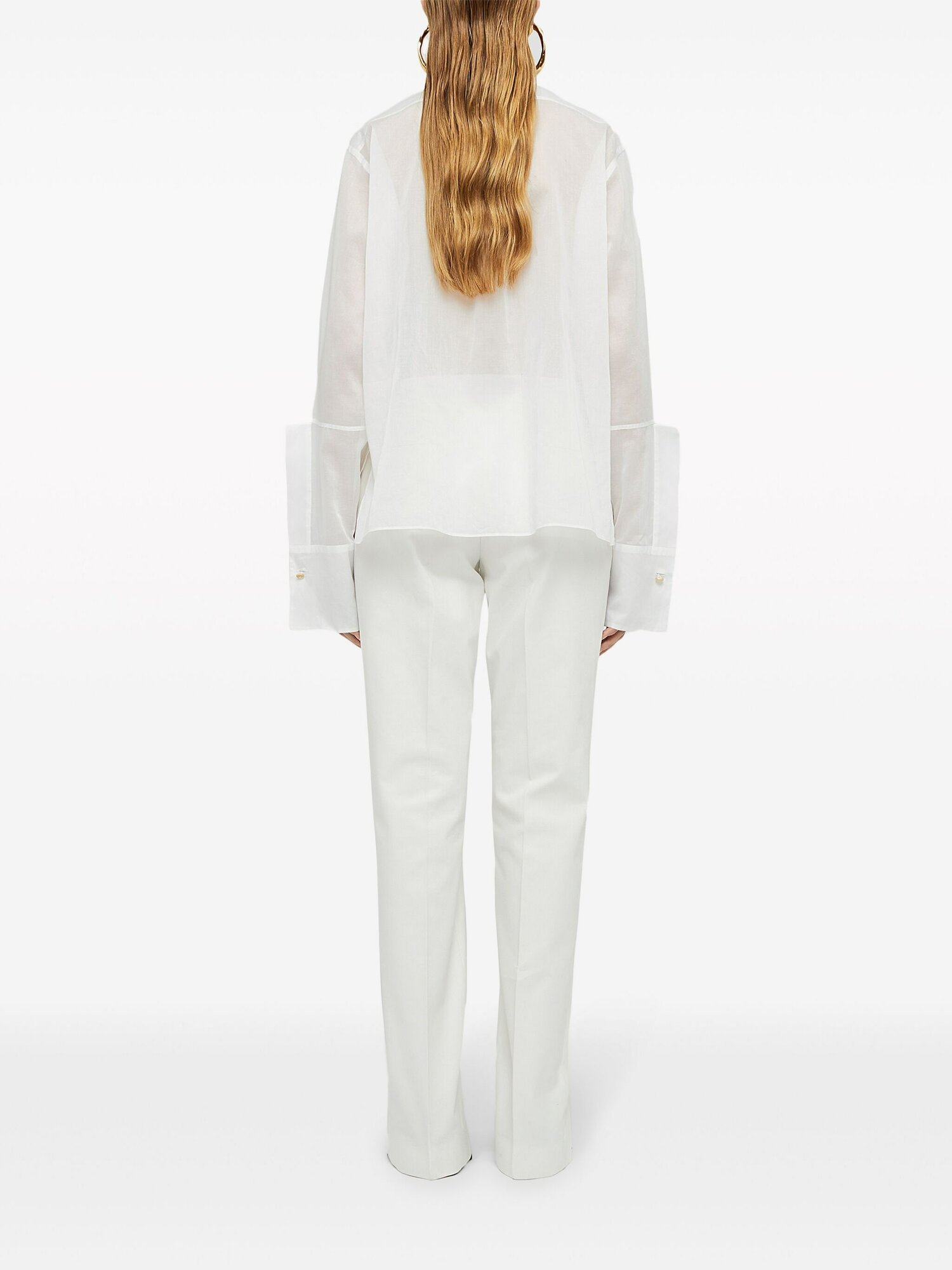 Брюки Jil Sander, размер 44, white — фото 1
