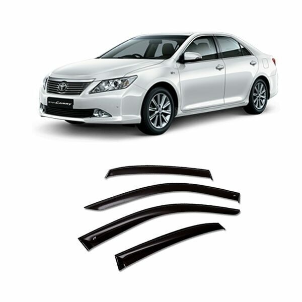 Дефлекторы боковых окон TOYOTA Camry Тойота Камри (2011-2018) дефлекторы окон