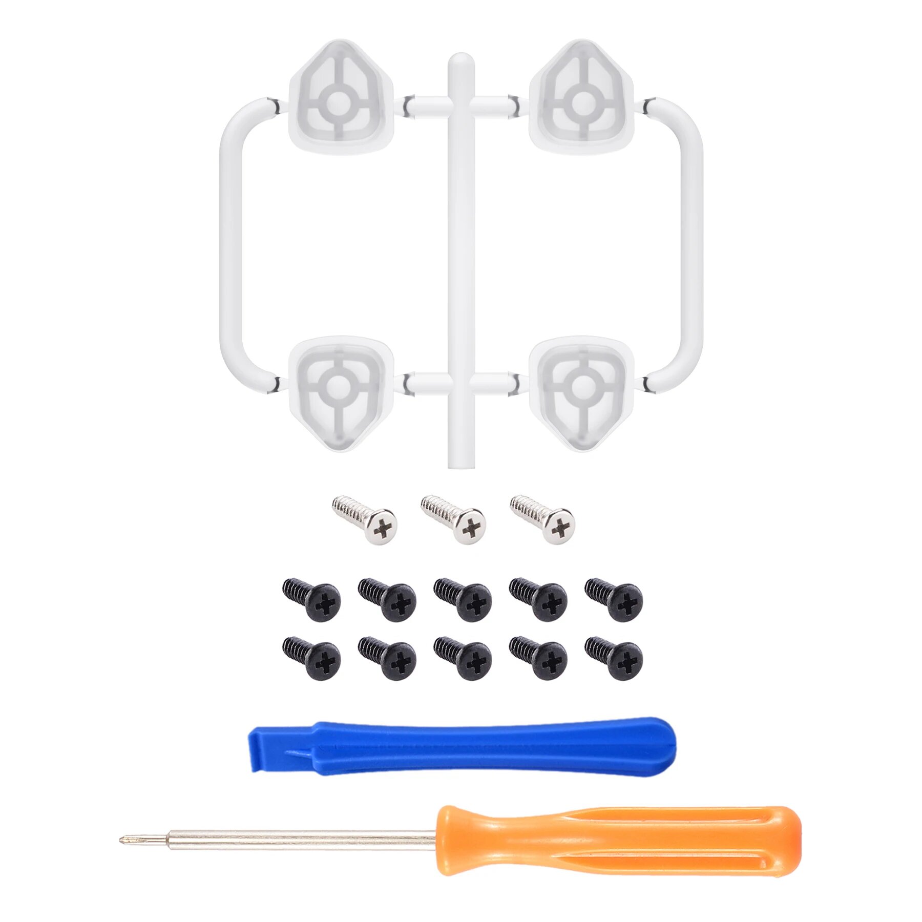 Чрезвычайно эргономичные раздельные кнопки Dpad (кнопки SDP), прозрачные Независимые кнопки Dpad для PS5/EG, для контроллеров всех моделей PS4