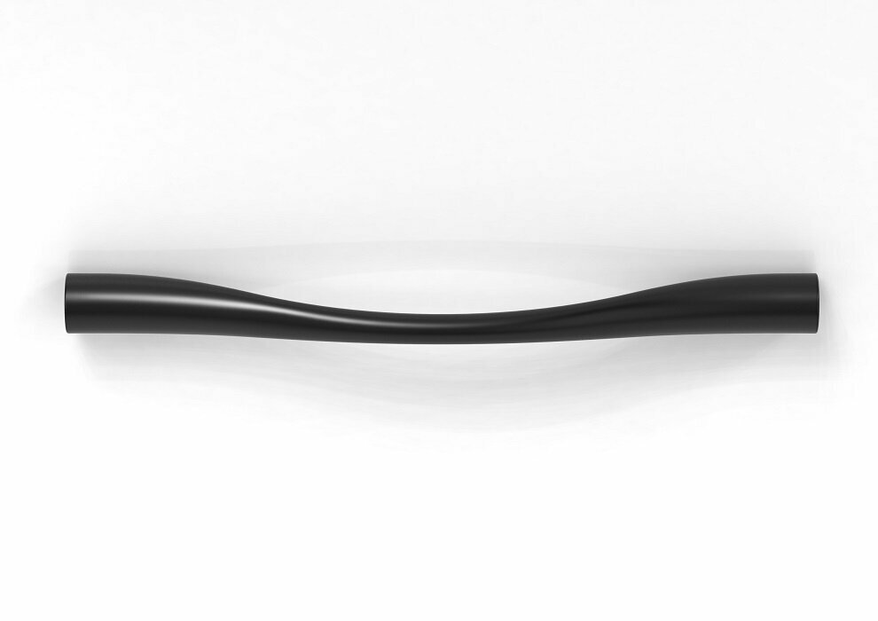 Ручка скоба модерн COLOMBO DESIGN F105D-NM матовый черный 96 мм