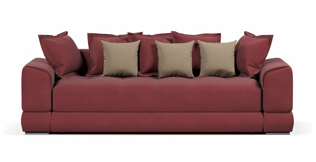 Диван-кровать Нордкиса (Nordkisa), Еврокнижка, 260х105х87 см, диван с ящиком для белья, мягкие подлокотники