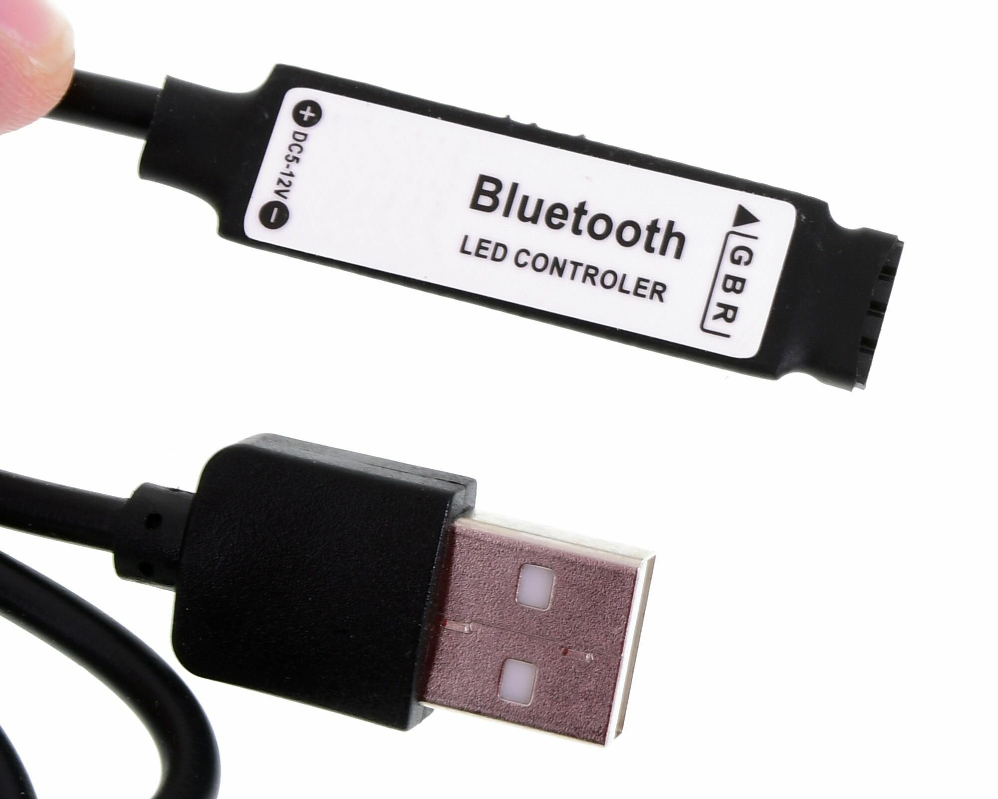 Bluetooth мини контроллер USB DLED для многоцветной RGB LED ленты 5V (1шт.)