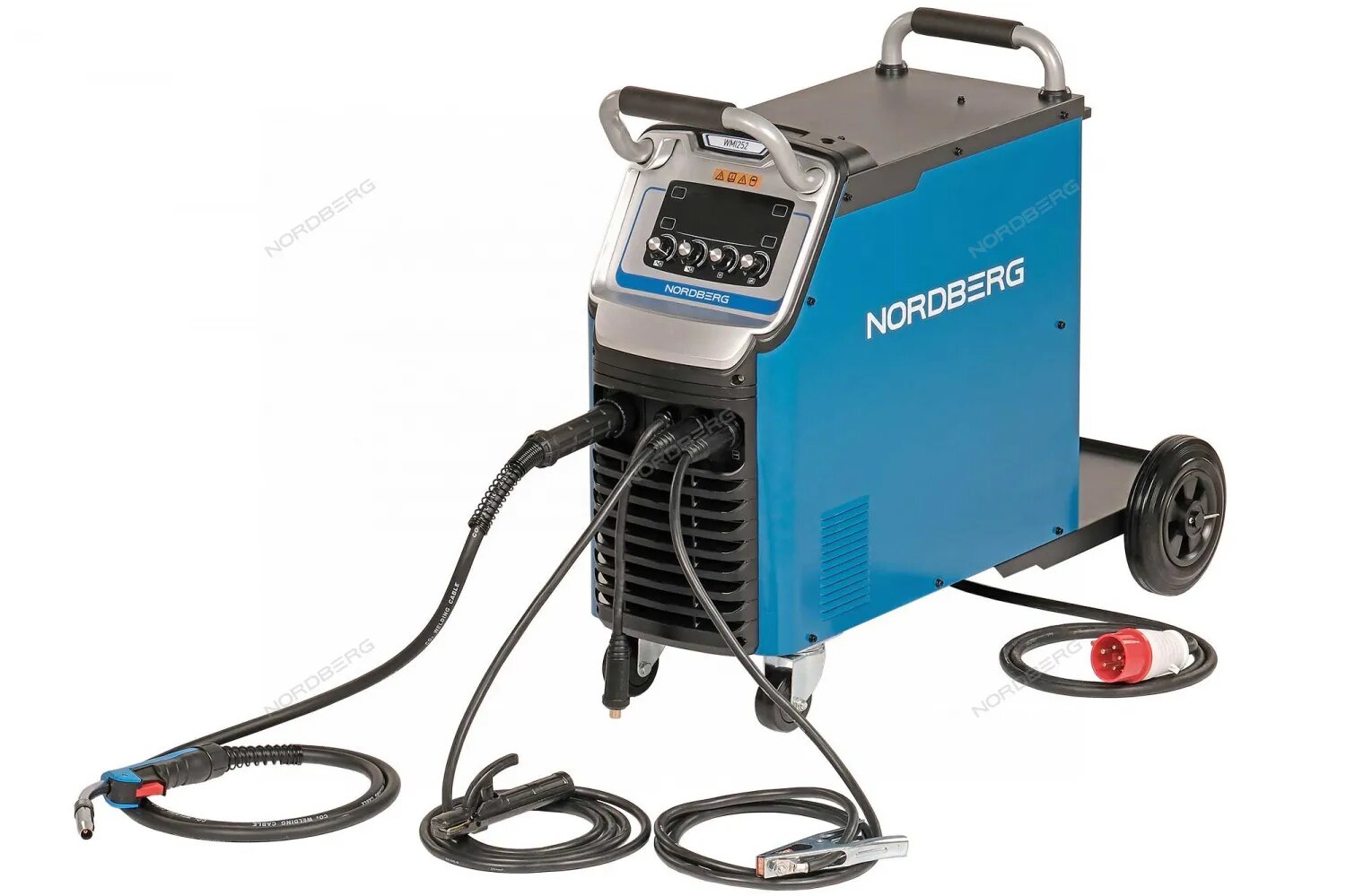 WMI252 Аппарат сварочный инверторный MIG/MAG/MMA, 380 В 3 в 1 NORDBERG WMI252