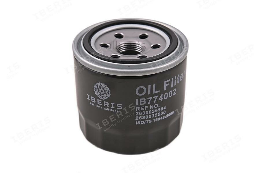 IBERIS IB774002 Фильтр масляный HYUNDAI SOLARIS, GETZ 02, ACCENT I, II, II /KIA RIO, IBERIS IB774002