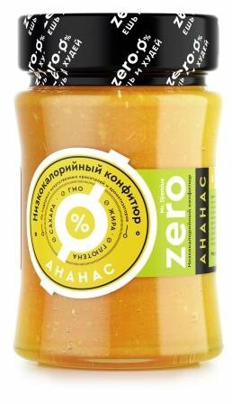 Mr. Djemius ZERO Низкокалорийный джем (ананас) 250 гр, без сахара