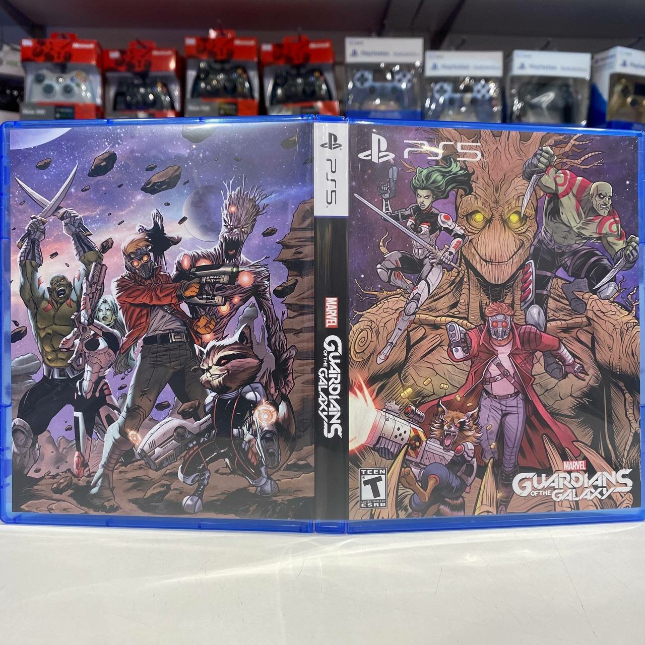 Эксклюзивная обложка PS5 для Marvel’s Guardians of the Galaxy/ Cтражи Галактики №19