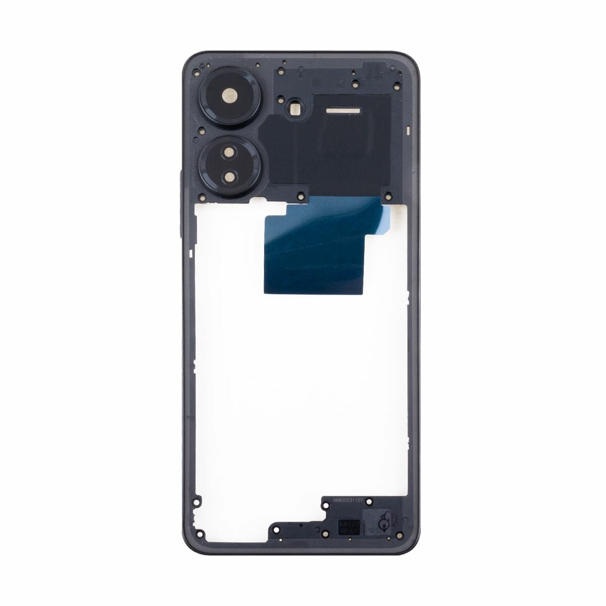 Средняя часть корпуса для Xiaomi Redmi 13C (23108RN04Y) <черный>
