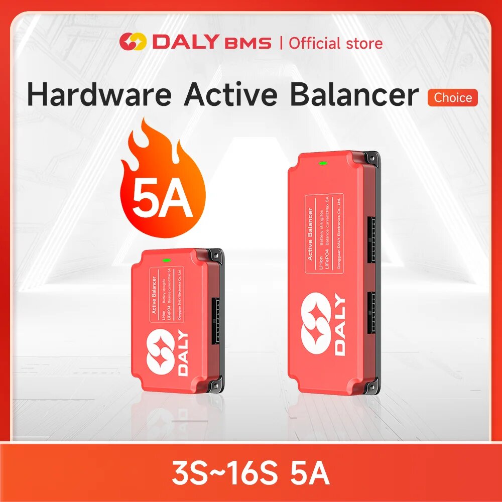 Daly BMS 8S Active Balancer для LiFePO4/Li-ion — фото 1