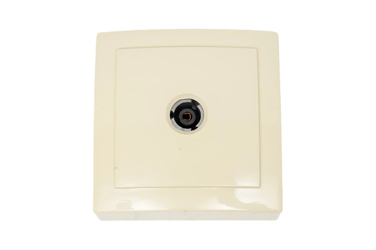 NILSON розетка 1ОП ТВ конечная крем Themis naturel 26121033 с прочностью монтажа