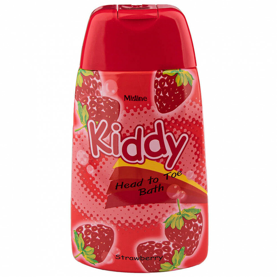 Детский шампунь-гель для душа Mistine "Kiddy" c клубничным ароматом 200 мл.
