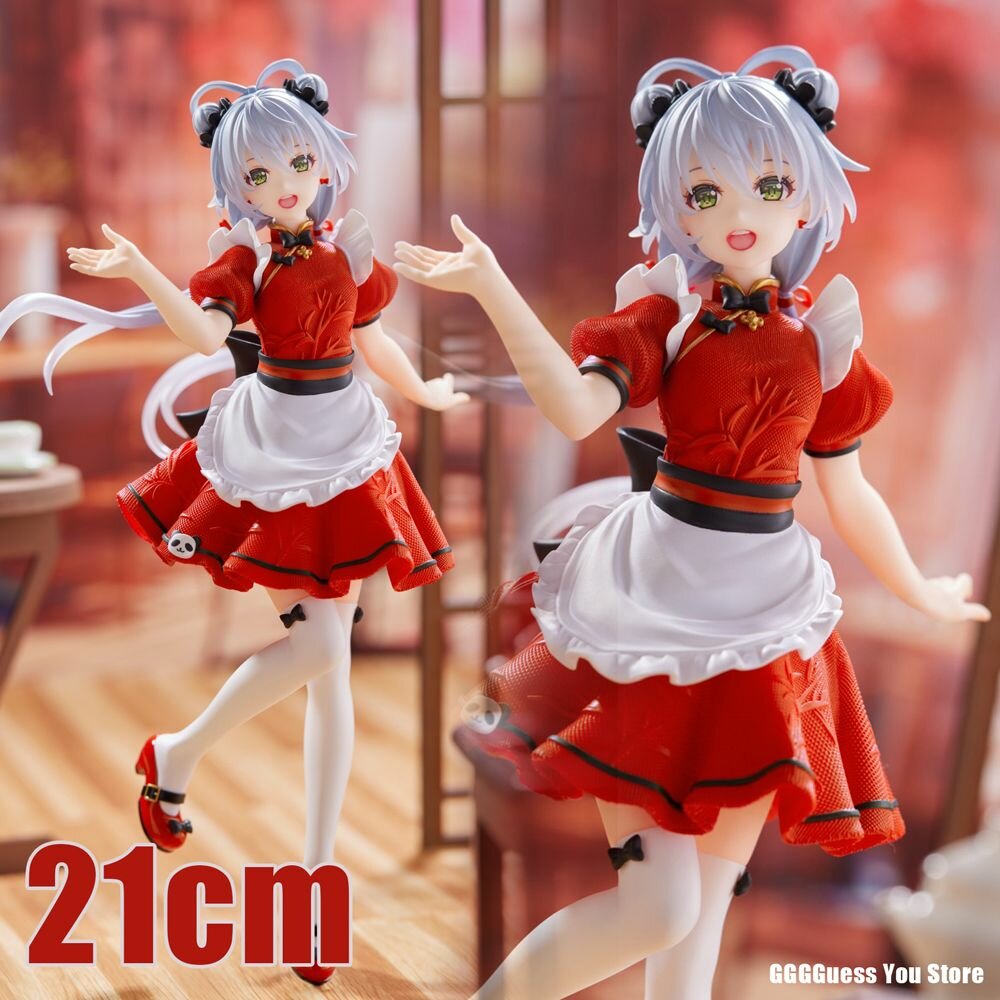 Аниме-фигурка Luo Tianyi Наряд горничной 21cm