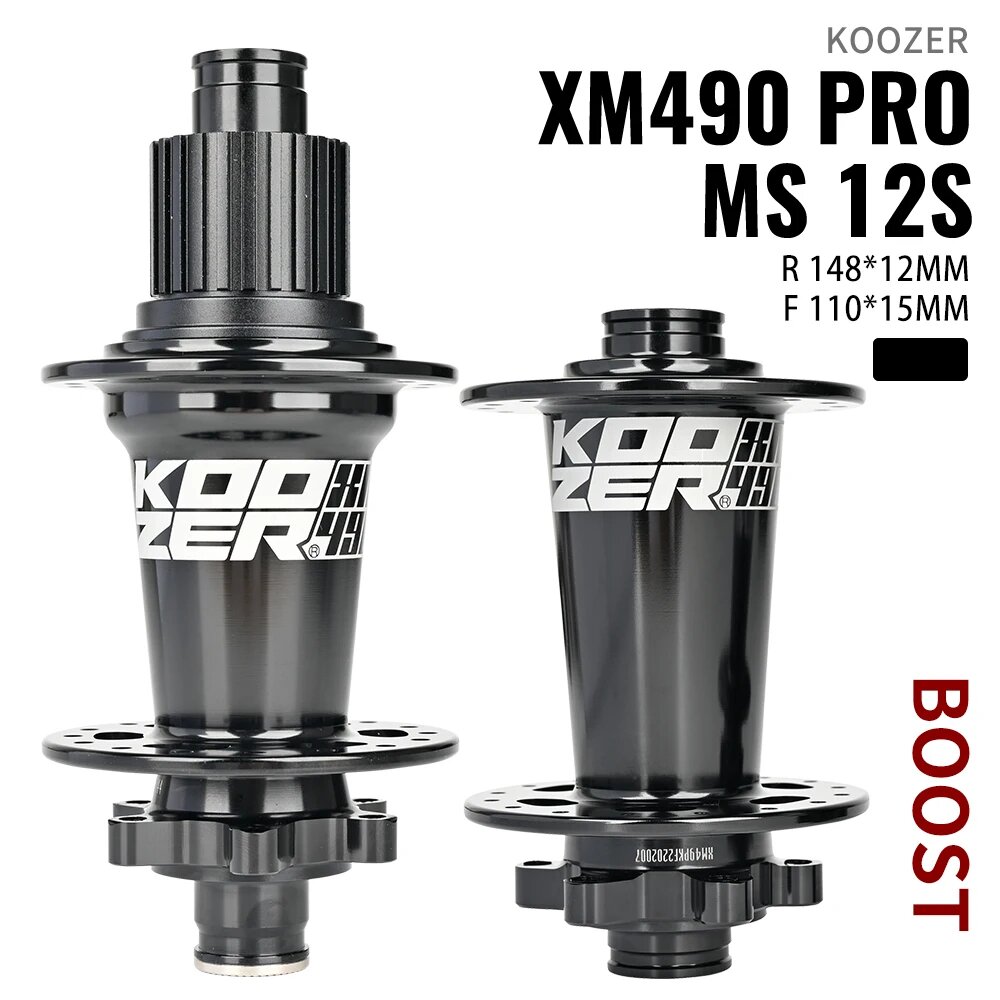 Втулка колеса Koozer XM490 PRO Boost 28H стальная 110x15 148x12 MS 32H
