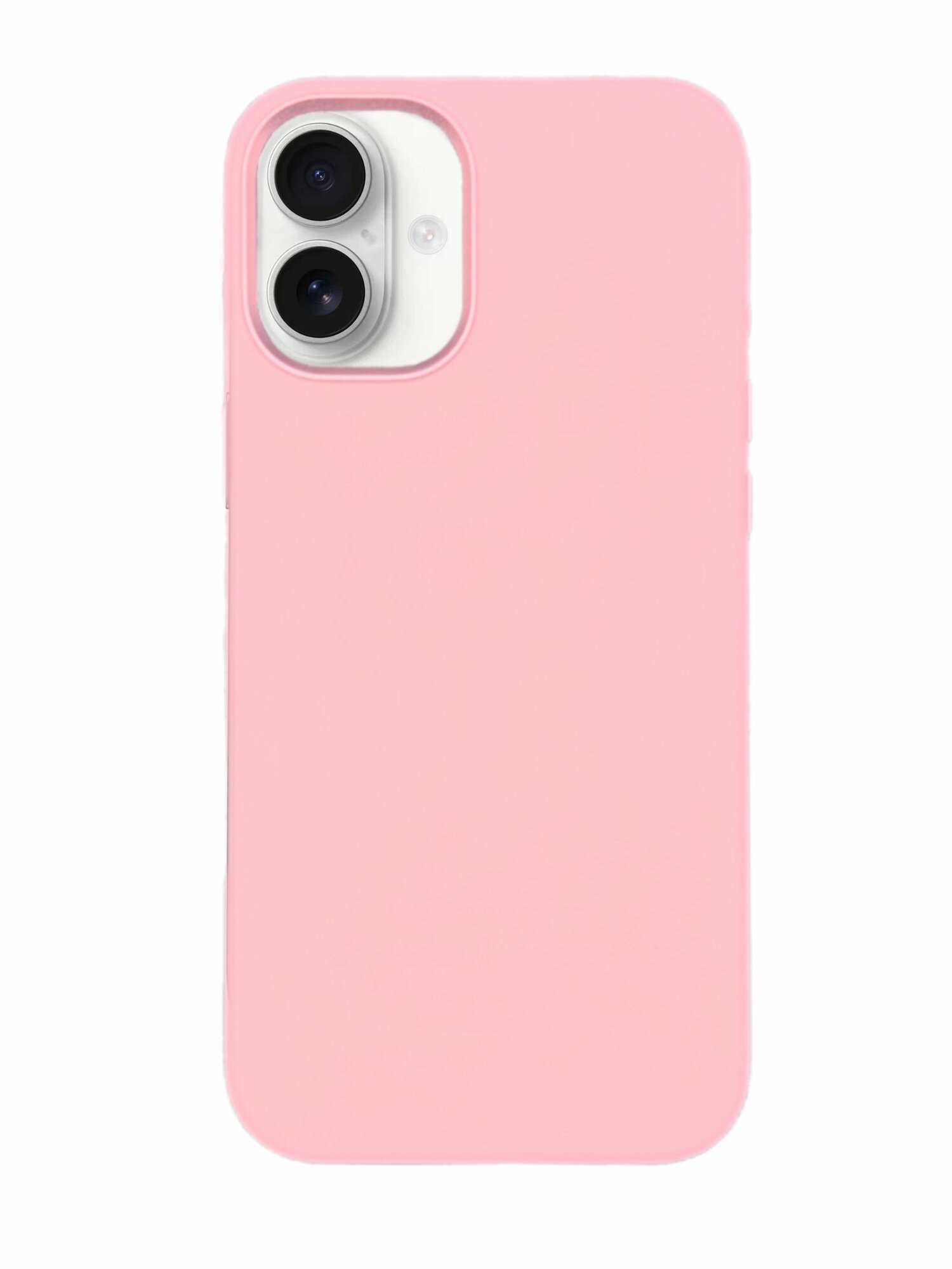 Чехол-накладка Comma Nature Series Magnetic Silicone Case для iPhone 16, розовый