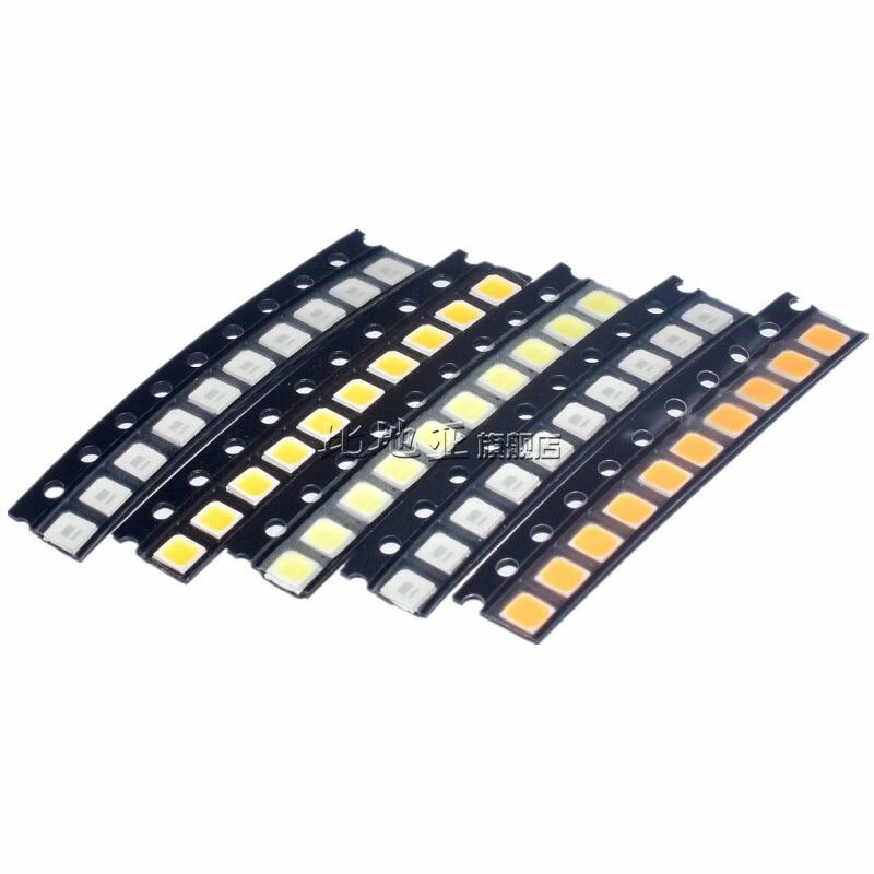 10штук Светодиод SMD LED 2835 3V 1W для TV Теплый Белый 7000K 105-115LM