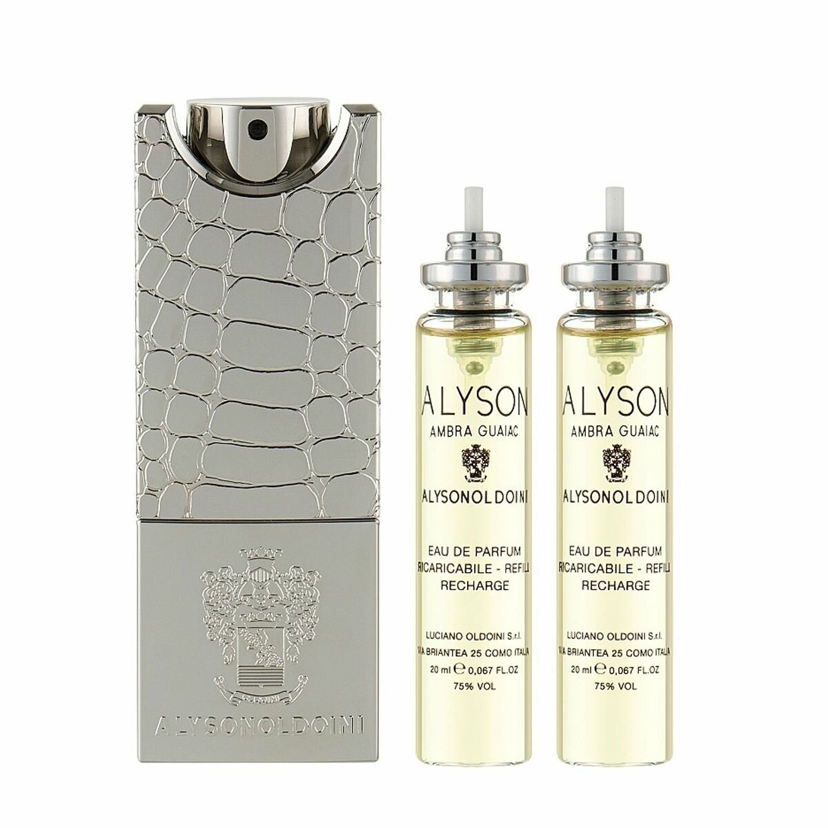 Alyson Oldoini Ambra Guaiac Rechargeable Парфюмированная вода унисекс 3х20мл
