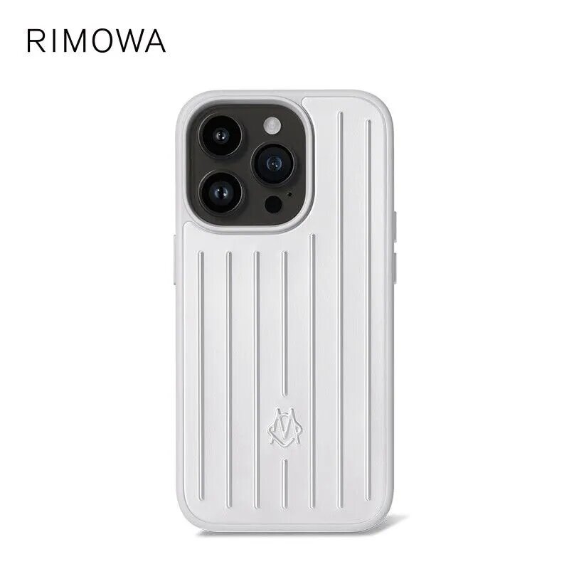 Чехол для смартфона Apple, RIMOWA Чехол для смартфона совместим с iPhone 13 promax, серебристый алюминиево-магниевый сплав