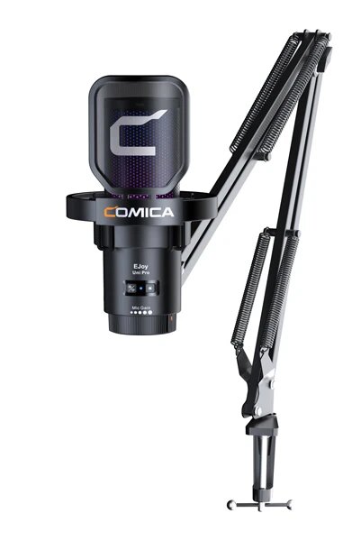 Настольный беспроводной микрофон Comica EJoy Uni Pro (A) black