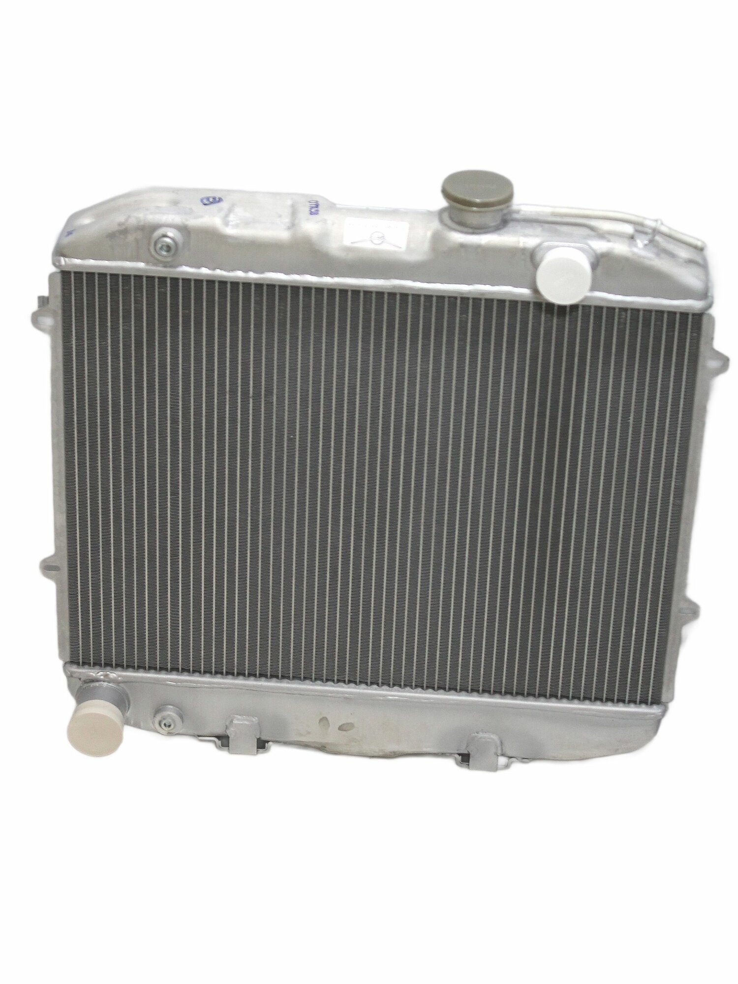 Радиатор охлаждения для а/м УАЗ Хантер (4213), 452 (4091, 4213), алюминий, двухрядный