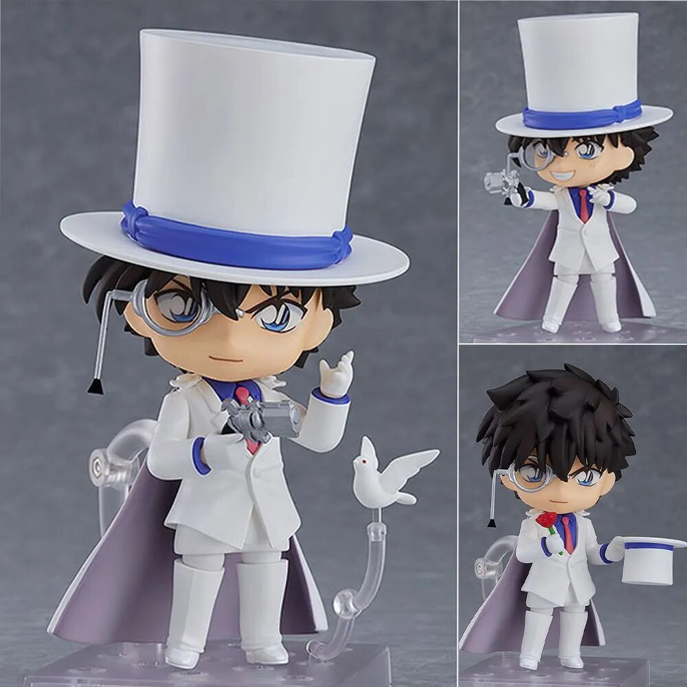 Аниме Фигурка Детектив Конан Кайто Кид / Detective Conan Kid the Phontom Theif Kaito Kuroba Nendoroid 10 см