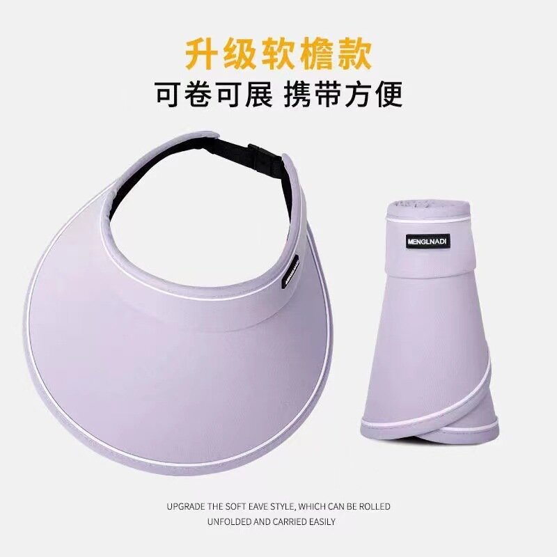 Шляпа, женская, фиолетовая, с защитой от ультрафиолета