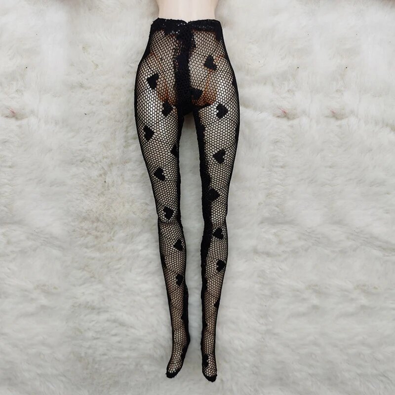 Мини-колготки для куклы 30 см Черный, Style 1