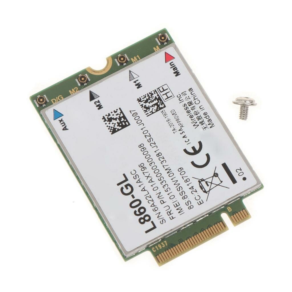 Беспроводная сеть адаптер Fibocom L860-GL WWAN 4G Модуль для X1 Carbon 7thgen, P43S, T490,