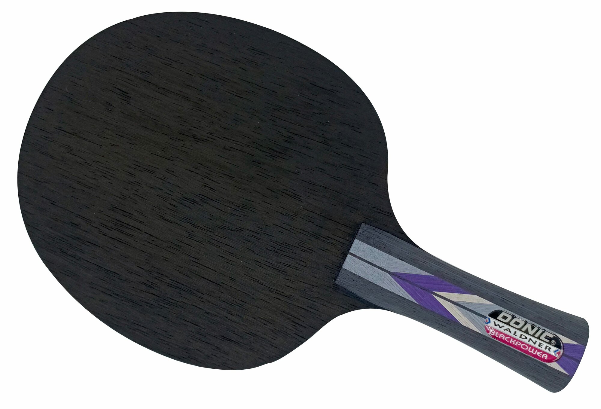 Основание для ракетки настольного тенниса DONIC Waldner Black Power, ручка FL (CONC)