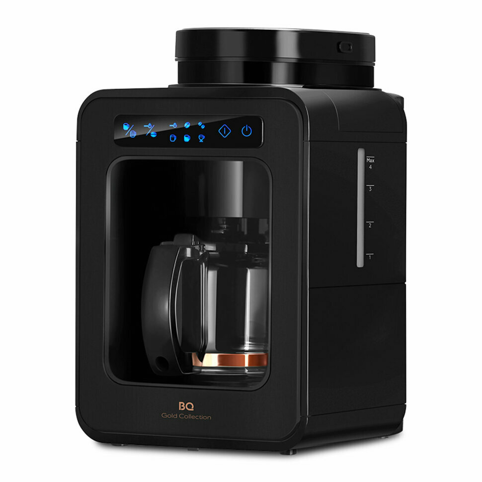 Кофеварка капельная с кофемолкой BQ (БИ-КЬЮ) CM7000, 600 Вт, объем 0,6 л, поддержание температуры, 86199513, 457491
