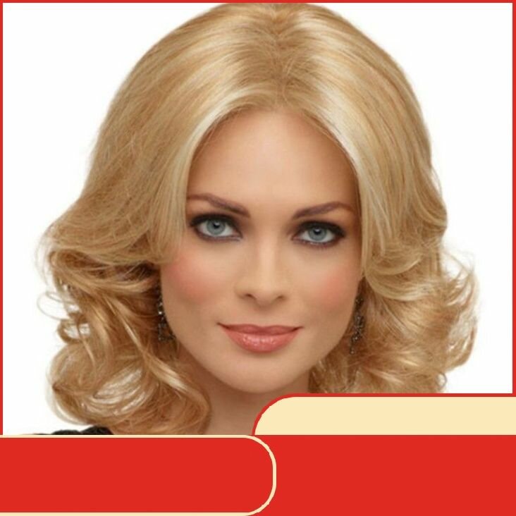 Стильный парик короткий кудрявый женский