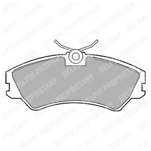 Колодки тормозные Delphi LP668 VW TRANSPORTER T4 91>