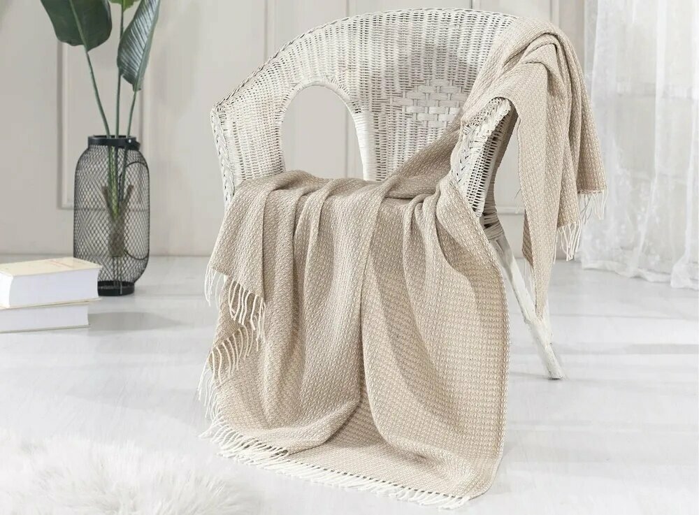 Dolce Bonita Плед , Шерсть, Акрилик, 130 см х 170 см