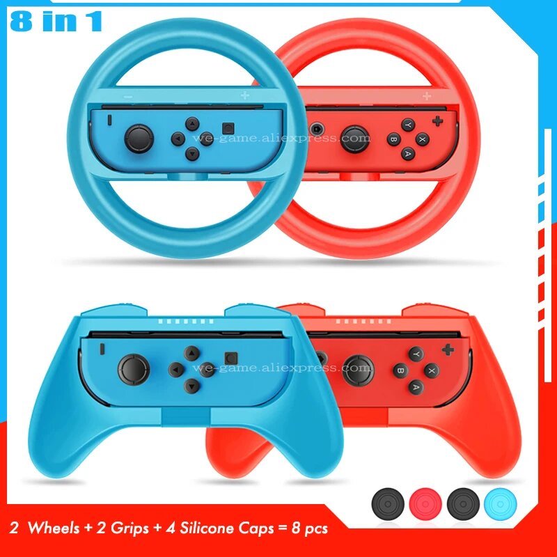 Ручки для Nintendo Switch 8 in 1 Kit B