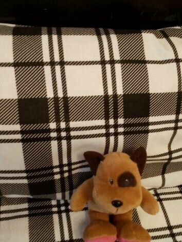 Простыня Фланель Клетка Белая с Черным 150*220