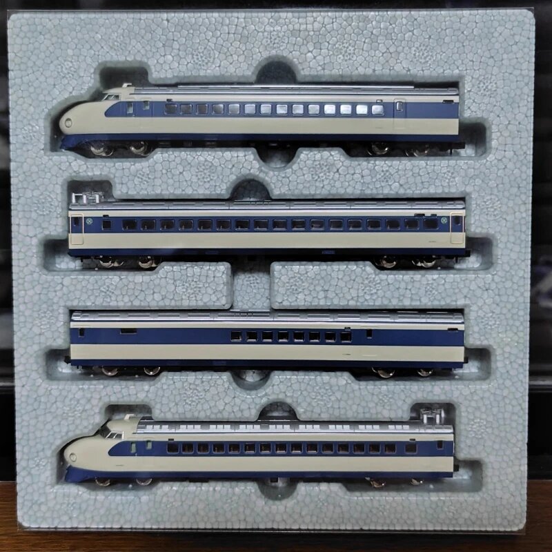 KATO N-тип 1/160 модель поезда Tokaido Sanyo Shinkansen 0 серии 10-044, базовый набор, 4-секционный набор поездов, игрушка для мальчика в подарок