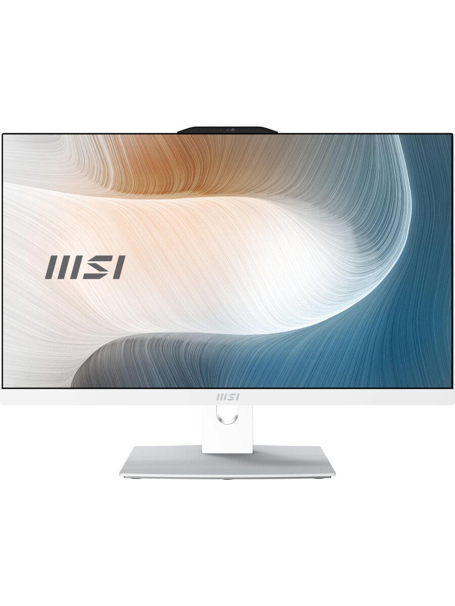 Моноблок MSI Modern AM242P 1M-1022XRU 23.8" Full HD Core 5 120U/16Gb/SSD512Gb Graphics/noOS/белый