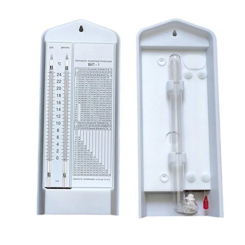Табличный Термометр и Гигрометр BHT-1 Российский Гигрометр Сухой и влажной температуры