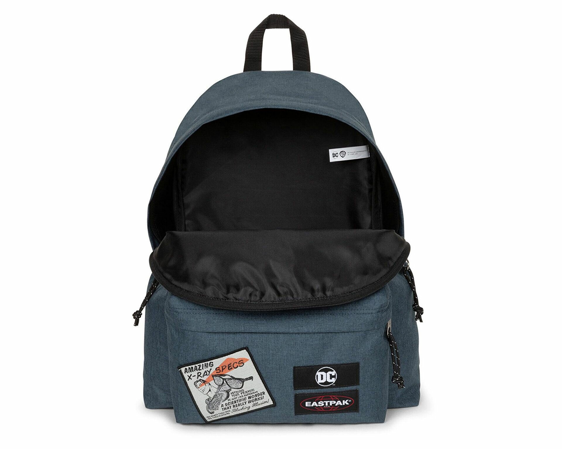 Рюкзак Eastpak PADDED PAK'R SUPERMAN PATCH, мужской, серый, полиэстер — фото 1
