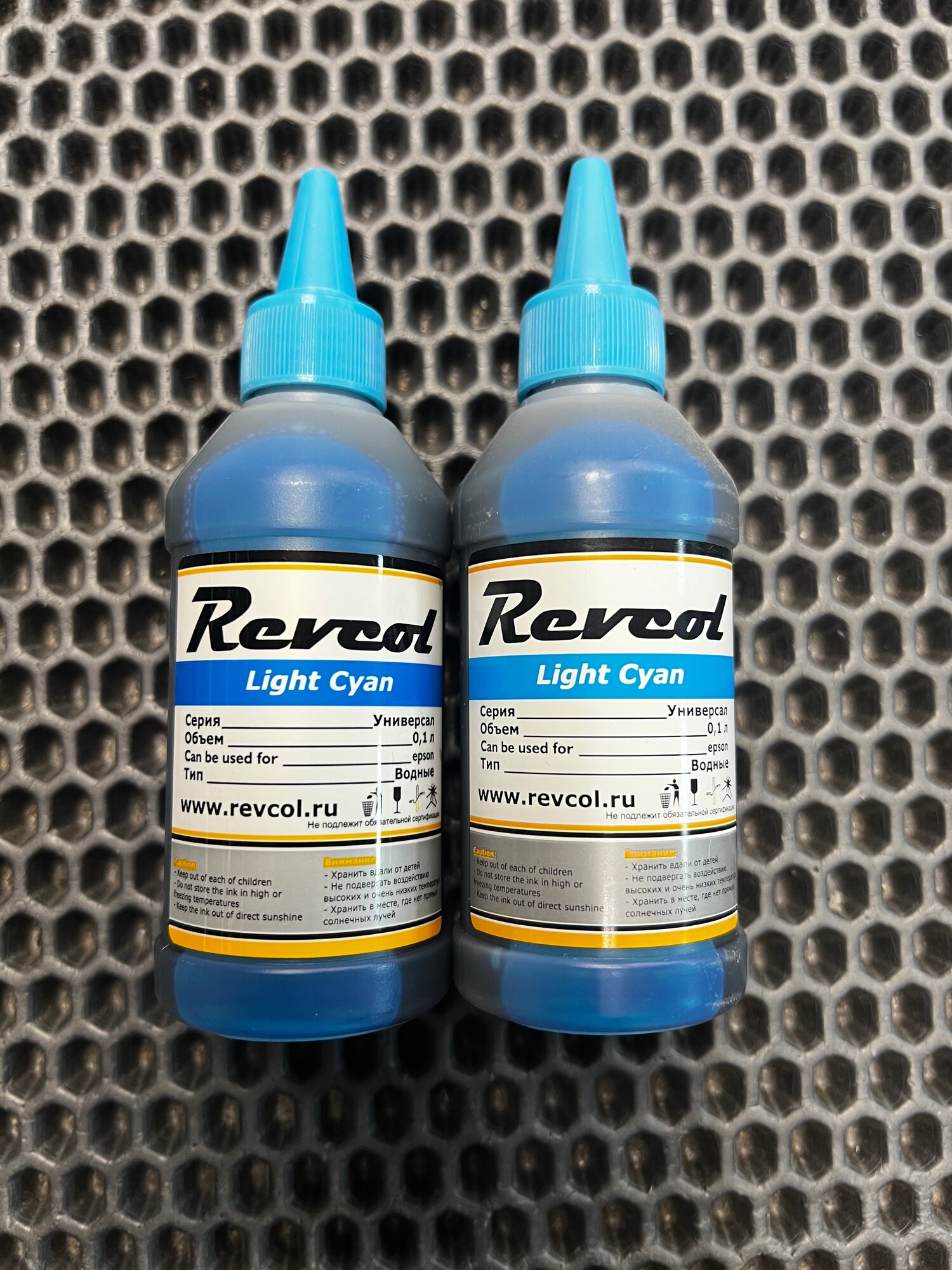 Чернила Revcol 100ml Light Cyan для Epson L800 1800 водорастворимые-test/ 2 штуки