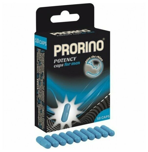 Ero БАД для мужчин ero black line PRORINO Potency Caps for men - 10 ...