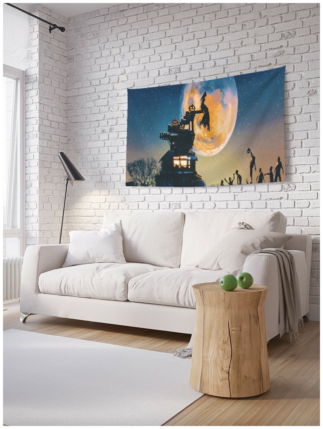 Горизонтальное фотопанно JoyArty на стену "Восстание зомби", 100x150 см