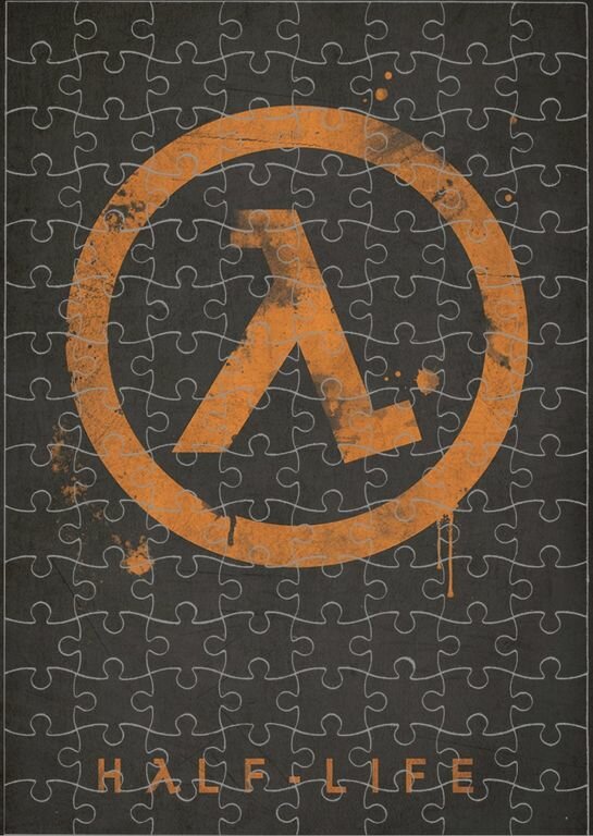 Пазл Half-Life, Халф Лайф №1, А4