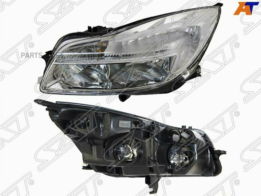 Фара Opel Insignia 08-13 (Слева/ Галоген/ Ручная регулировка) SAT ST-442-1158L | цена за 1 шт